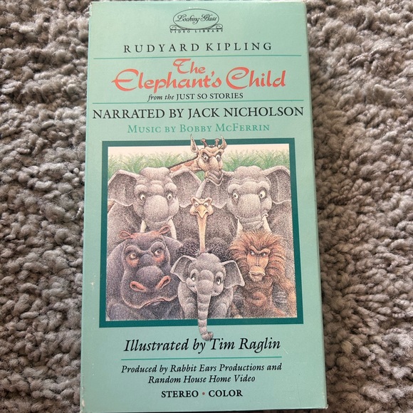 Media | The Elephants Child Vhs | Poshmark